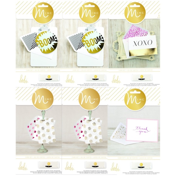 Heidi Swapp | Office | Heidi Swapp Minc Foil Card Set Xoxo Animal Print ...
